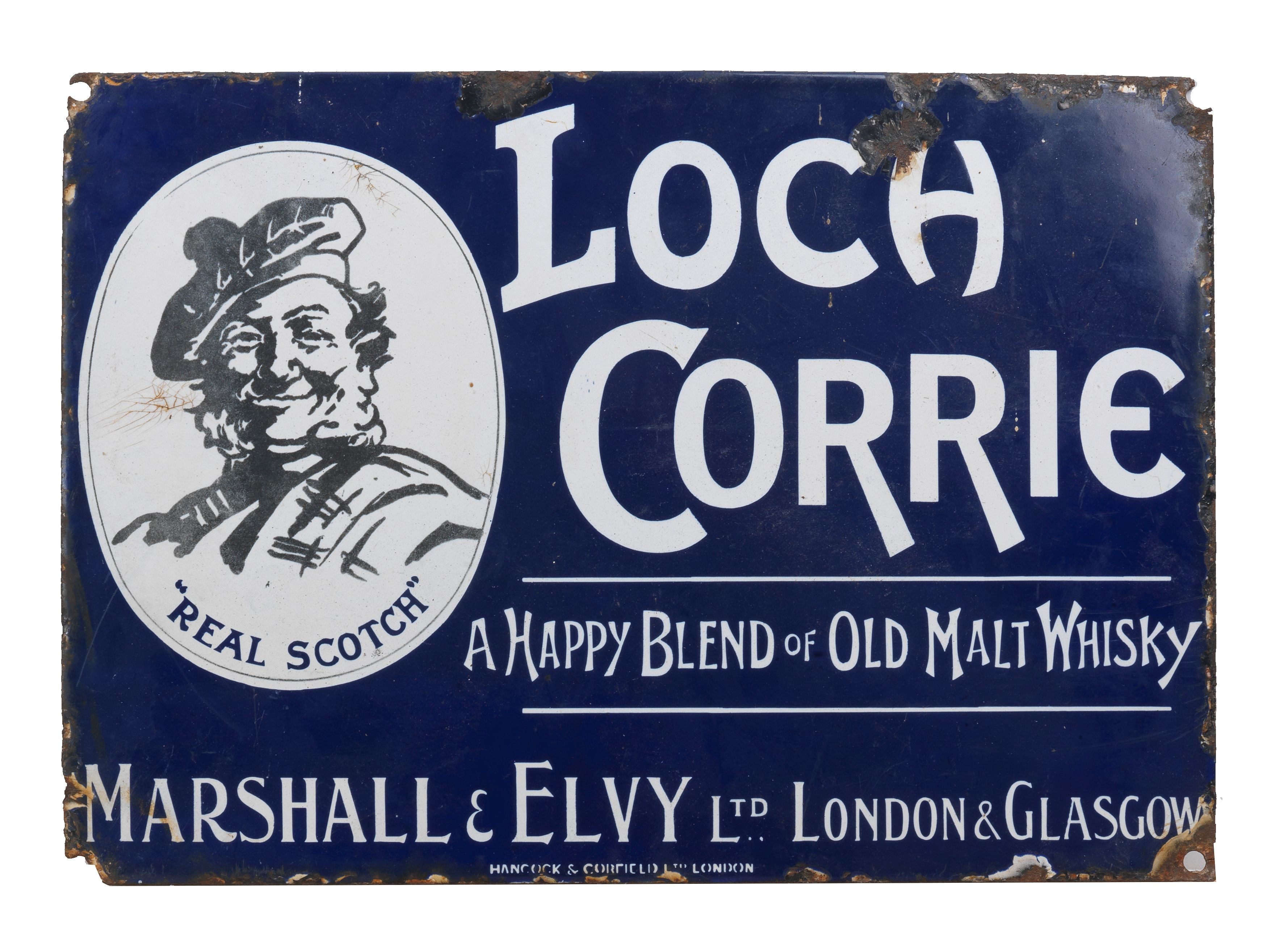 Bonhams Cars : Three small enamel advertising signs, ((3))