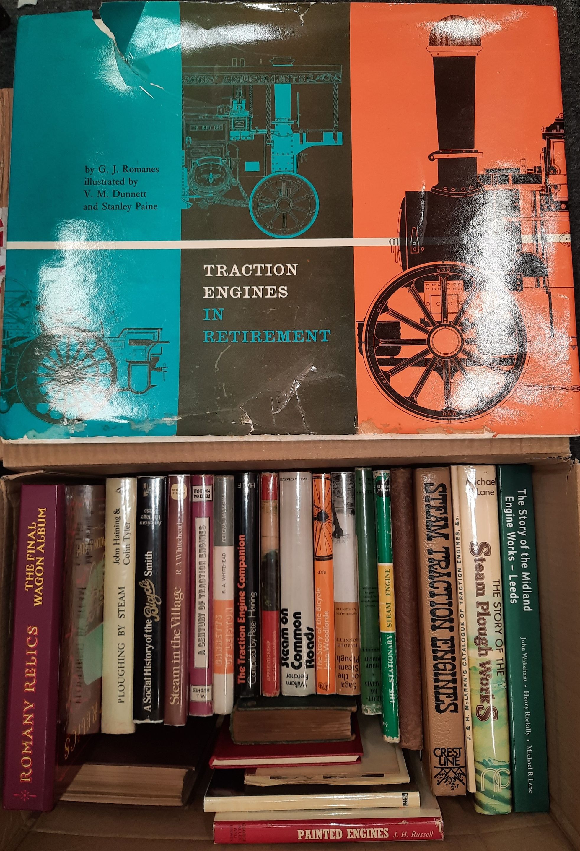 Bonhams Cars : Books relating to steam traction engines, ((Qty))