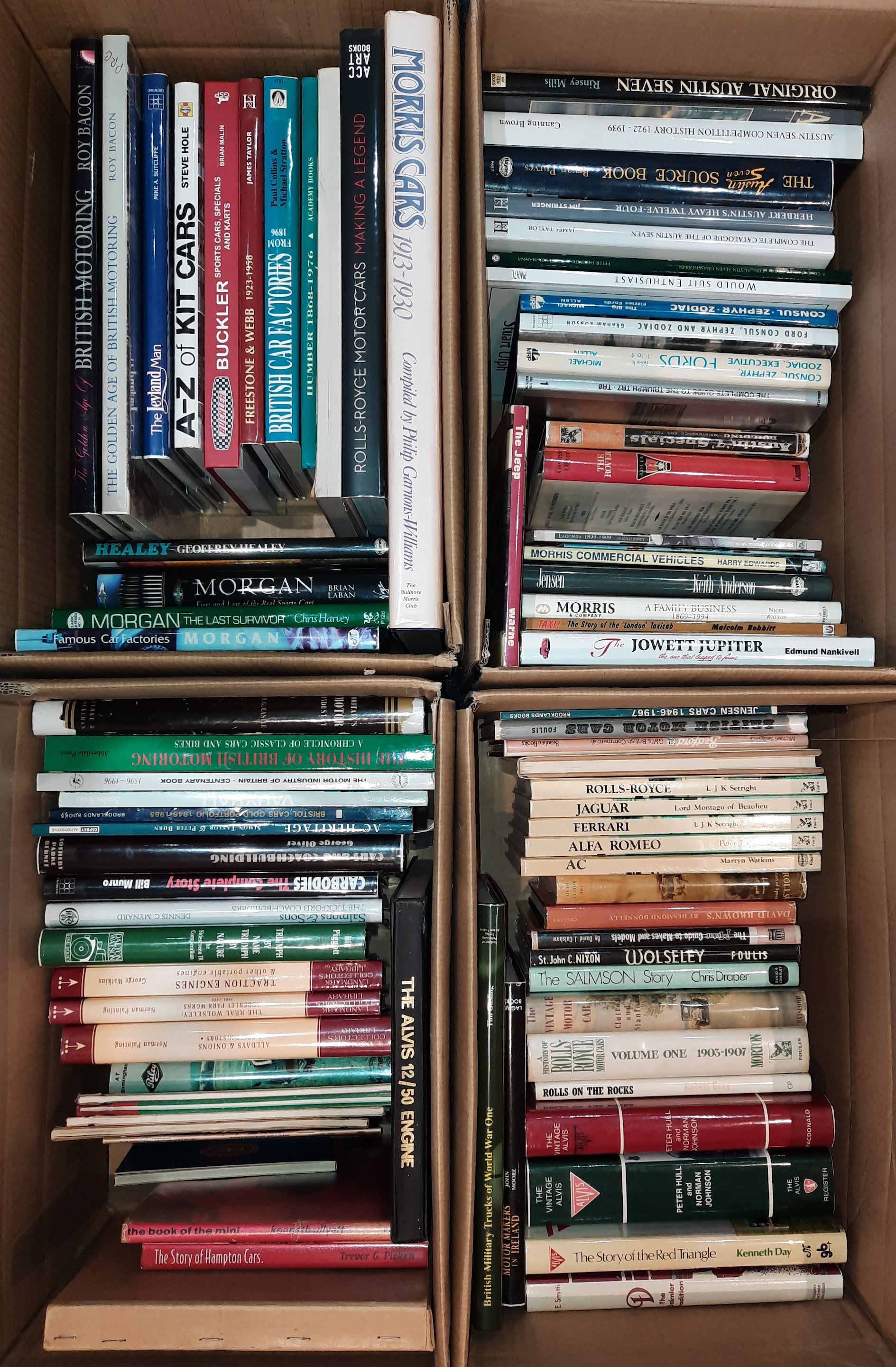 Bonhams Cars : A good quantity of books relating to British marques and ...