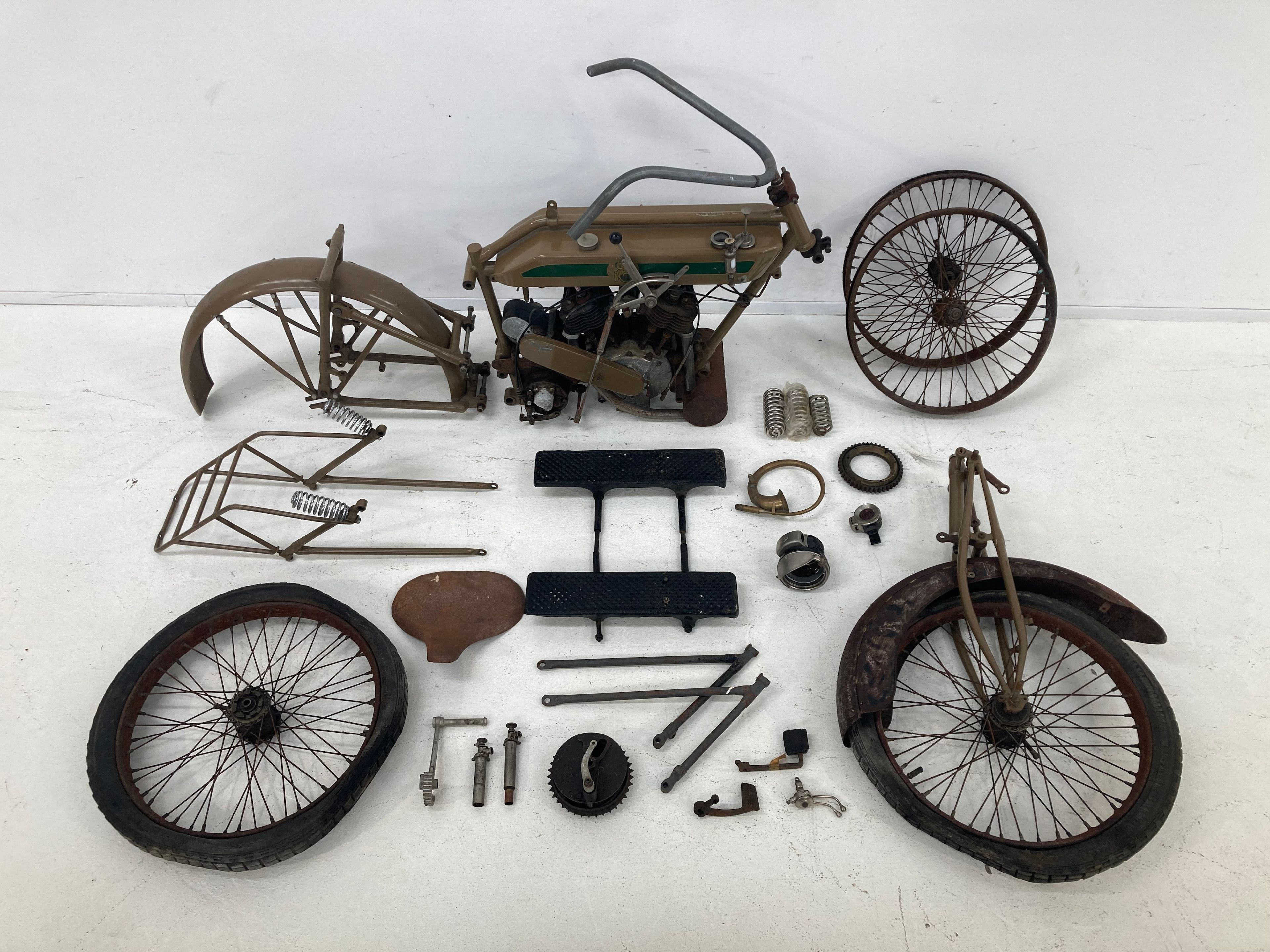 Bonhams Cars : Property of a deceased estate, 1924 Matchless 1,000cc V ...