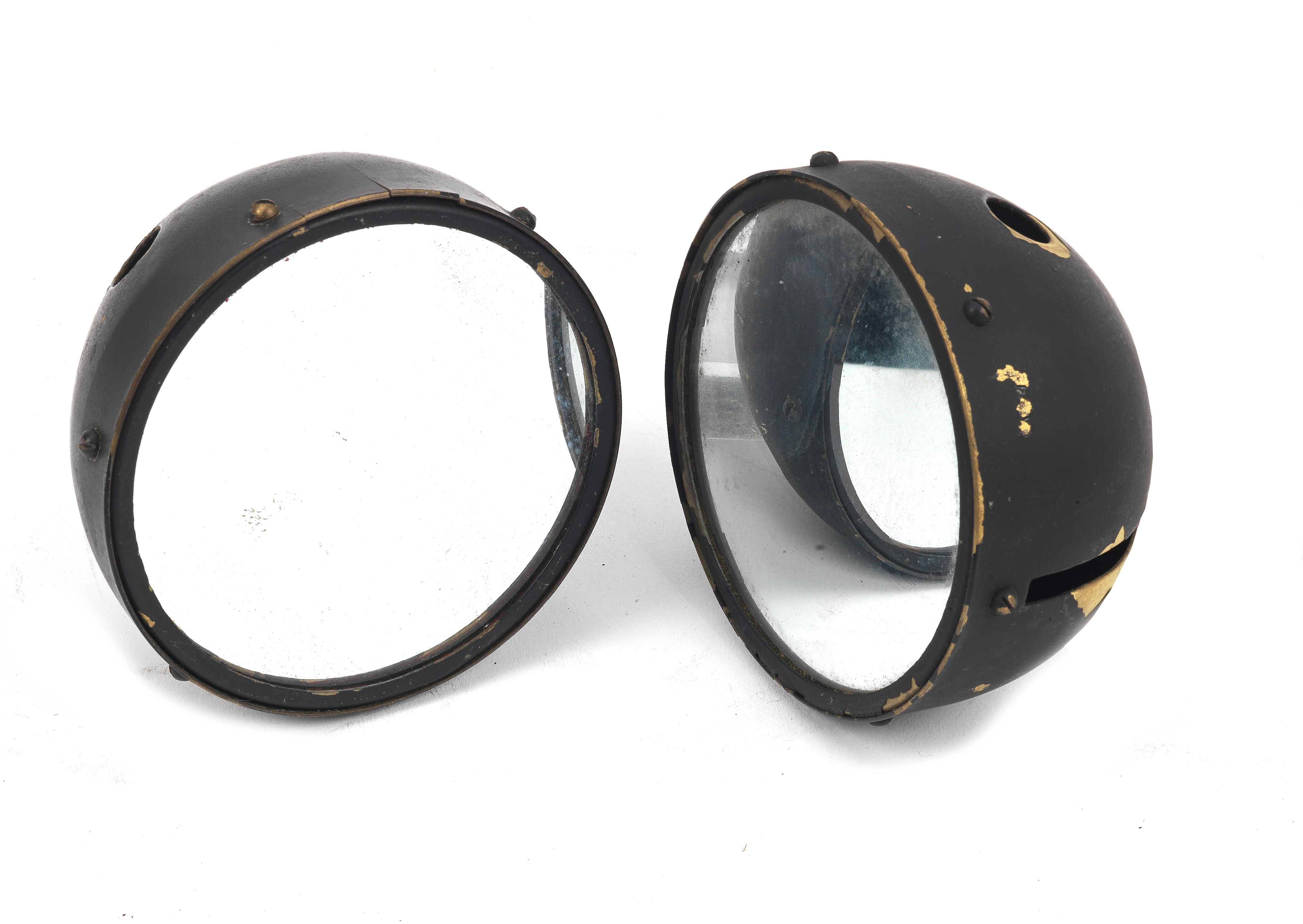 Bonhams Cars : A pair of brass wing mirrors from a Maserati 8cm chassis ...