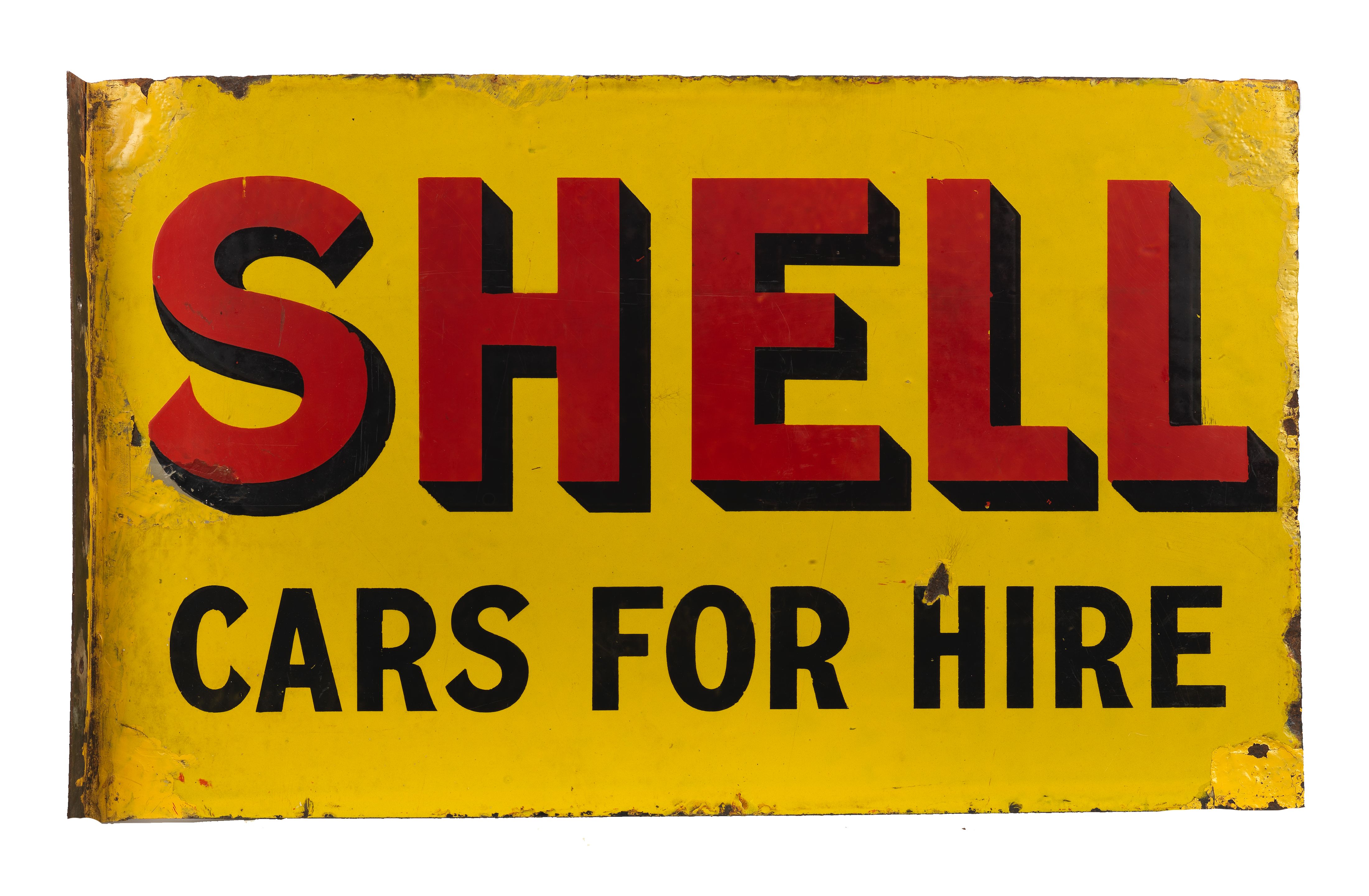 Bonhams Cars : A 'Shell Cars For Hire' double-sided flange-mounting ...