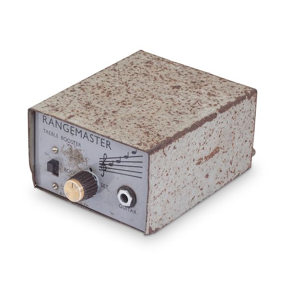 Bonhams : Rory Gallagher: A Dallas Rangemaster Treble Booster, 1960s, 4 ...