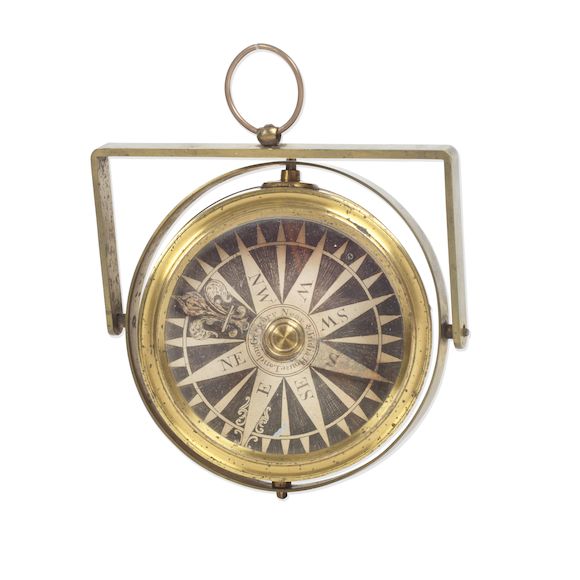 Bonhams : A Henry Gregory tell-tale compass, English, 18th century,