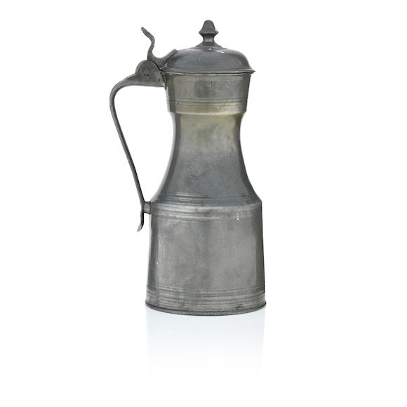 Bonhams : A George III Scottish pewter tappit hen measure Circa 1780
