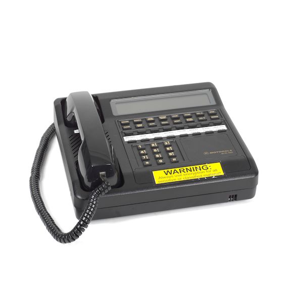 Bonhams : A Motorola STU III secure desk telephone, American, 1980's,