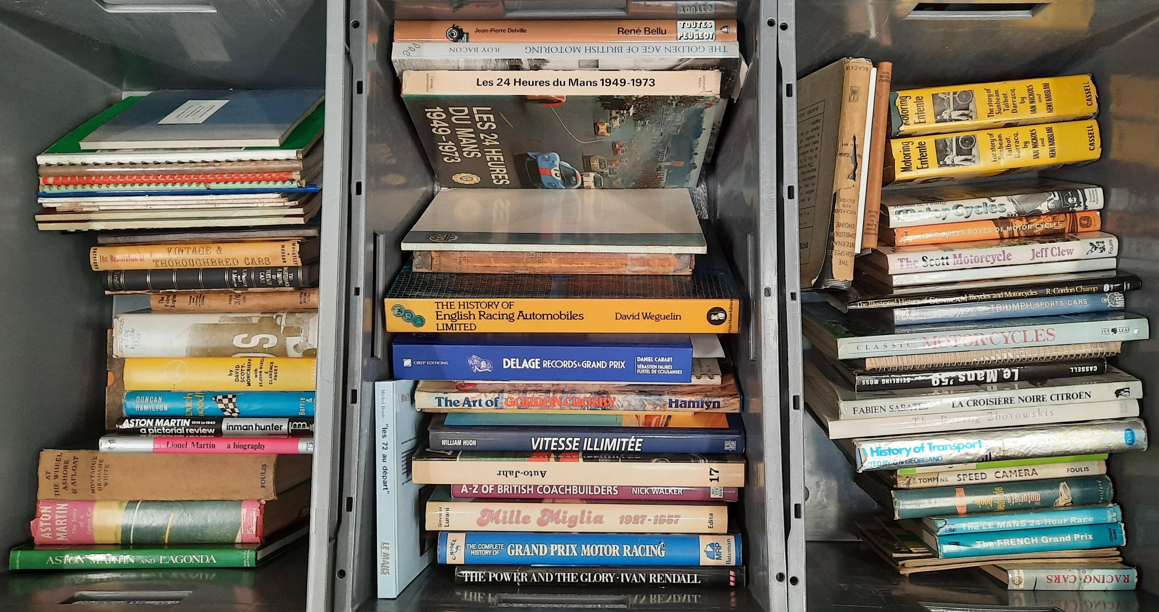 Bonhams Cars Assorted Motoring Books Qty