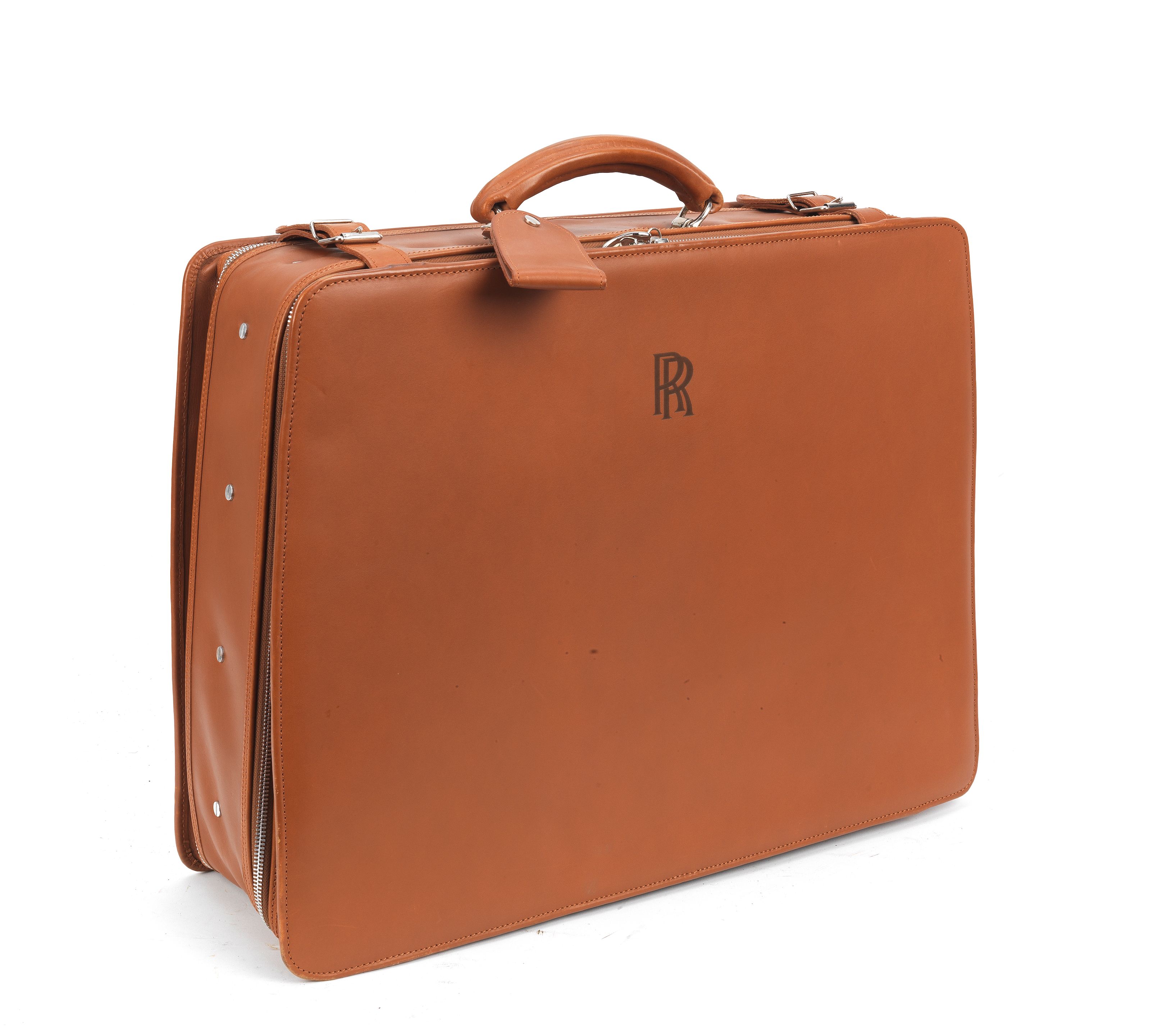 Bonhams Cars : A leather weekend case for Rolls-Royce by Swaine Adeney ...