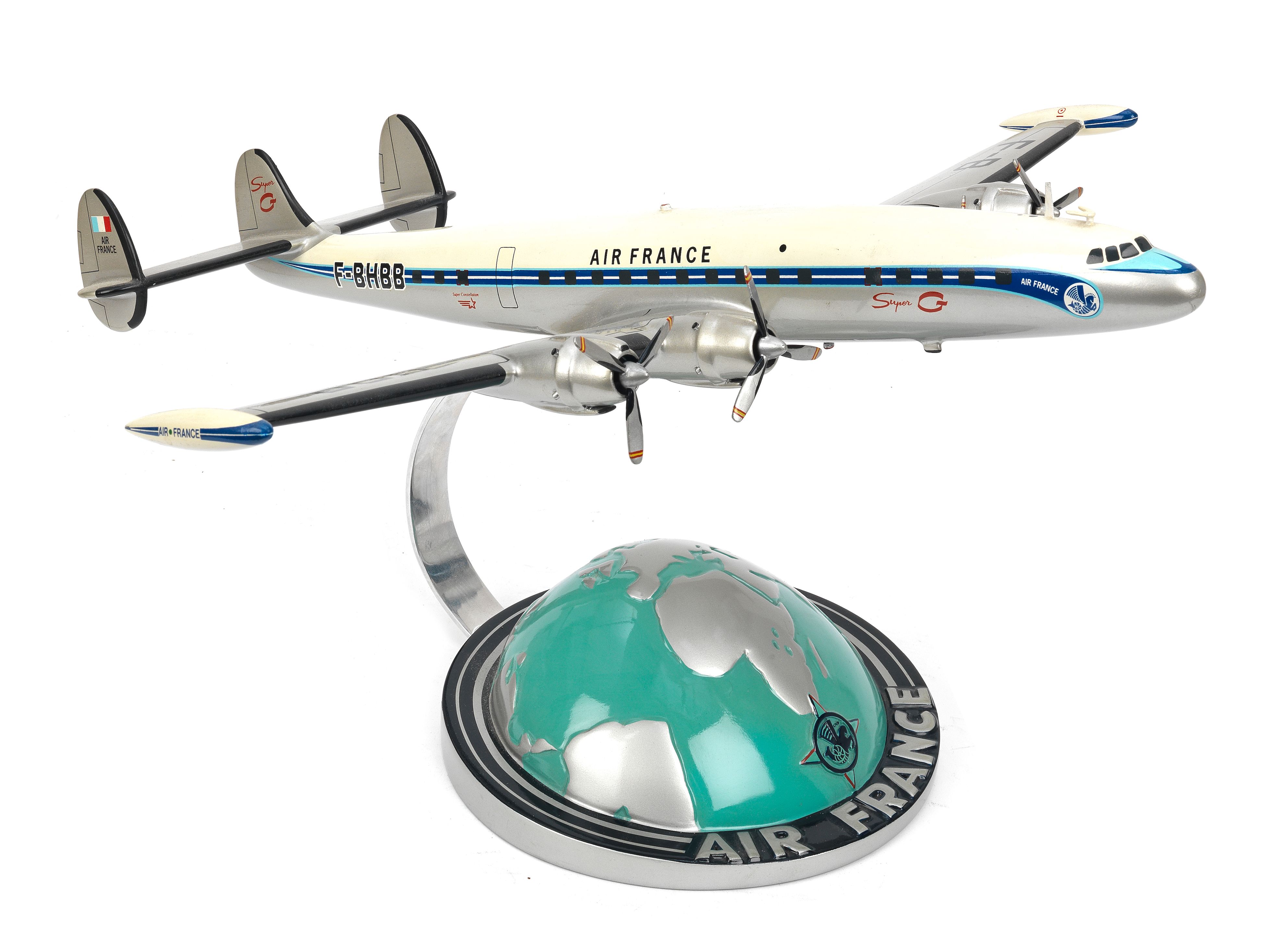 Bonhams Cars : A 1:72 scale Air France Super Constellation commercial ...