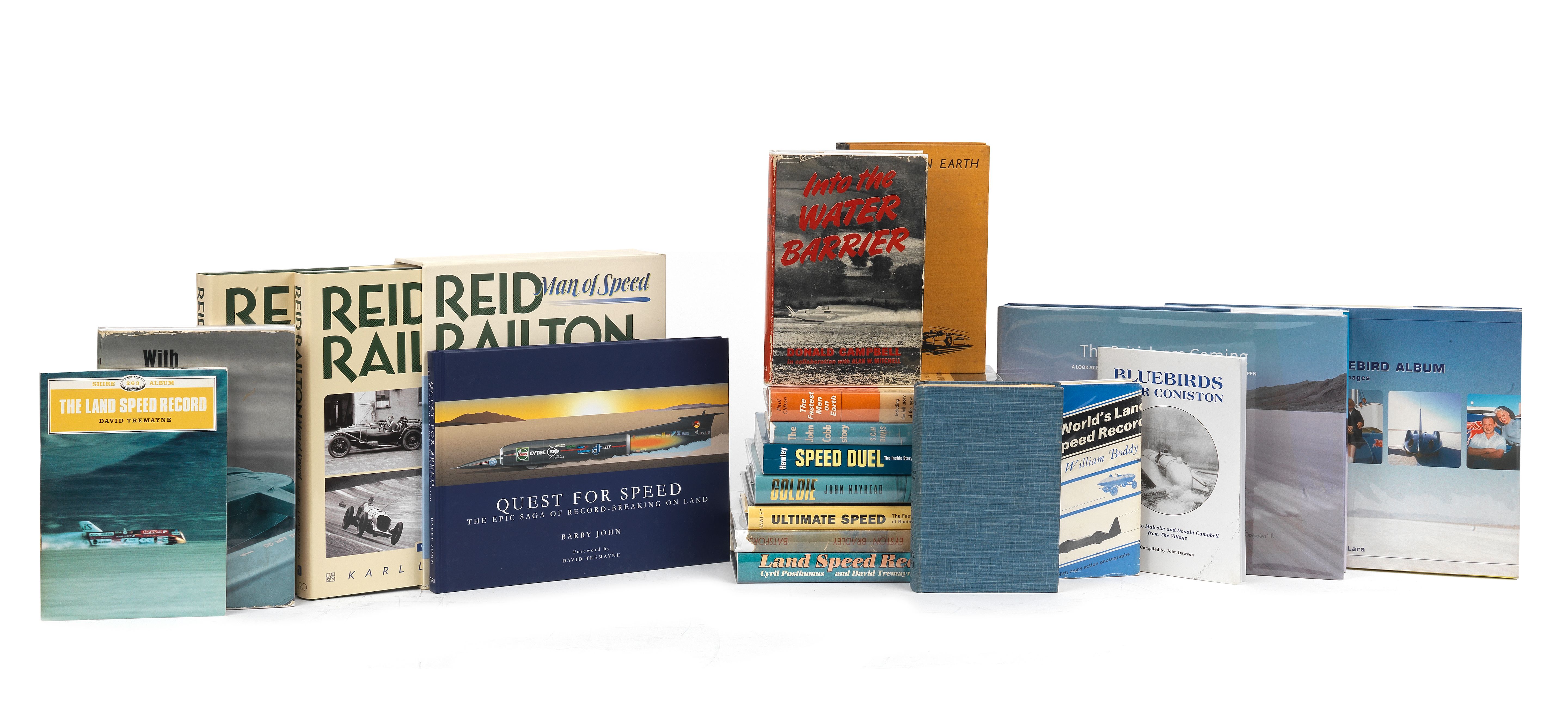 Bonhams Cars : Books relating to Land and Water Speed Record subjects ...