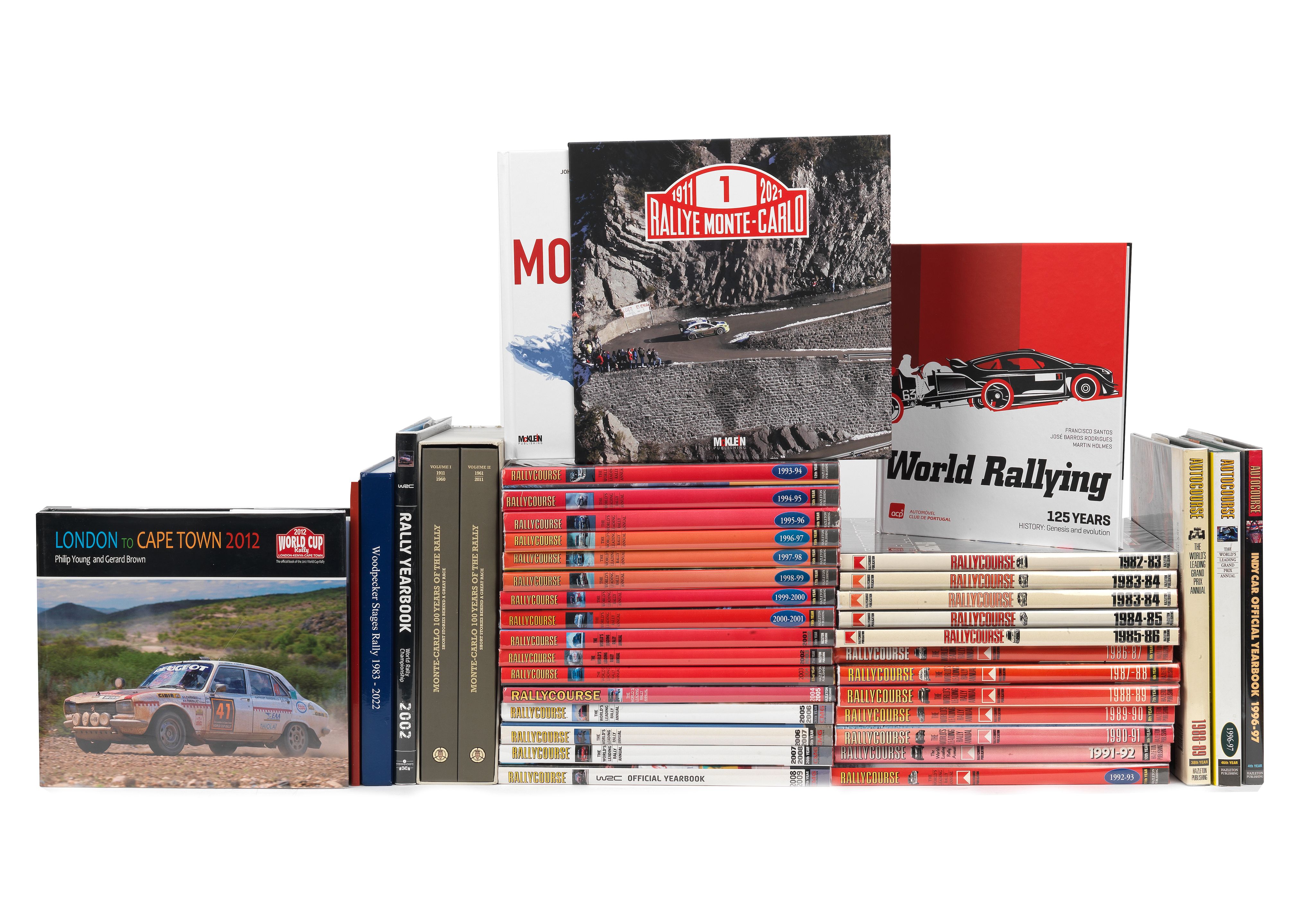 Bonhams Cars : Rallycourse annuals; 1982/1983 to 2008/2009, and other ...