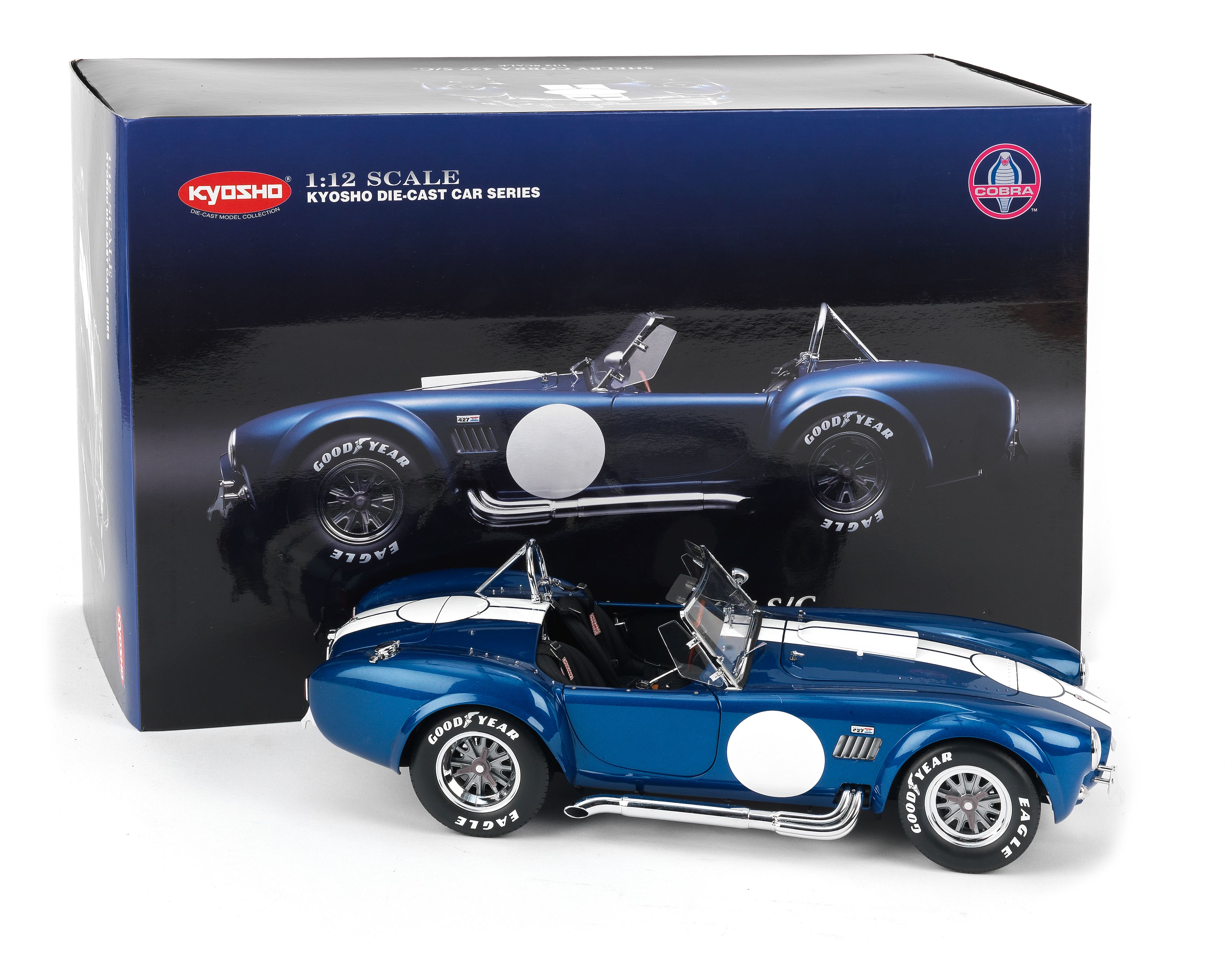 Bonhams Cars : A 1:12 scale model Shelby Cobra 427 s/c by Kyosho,