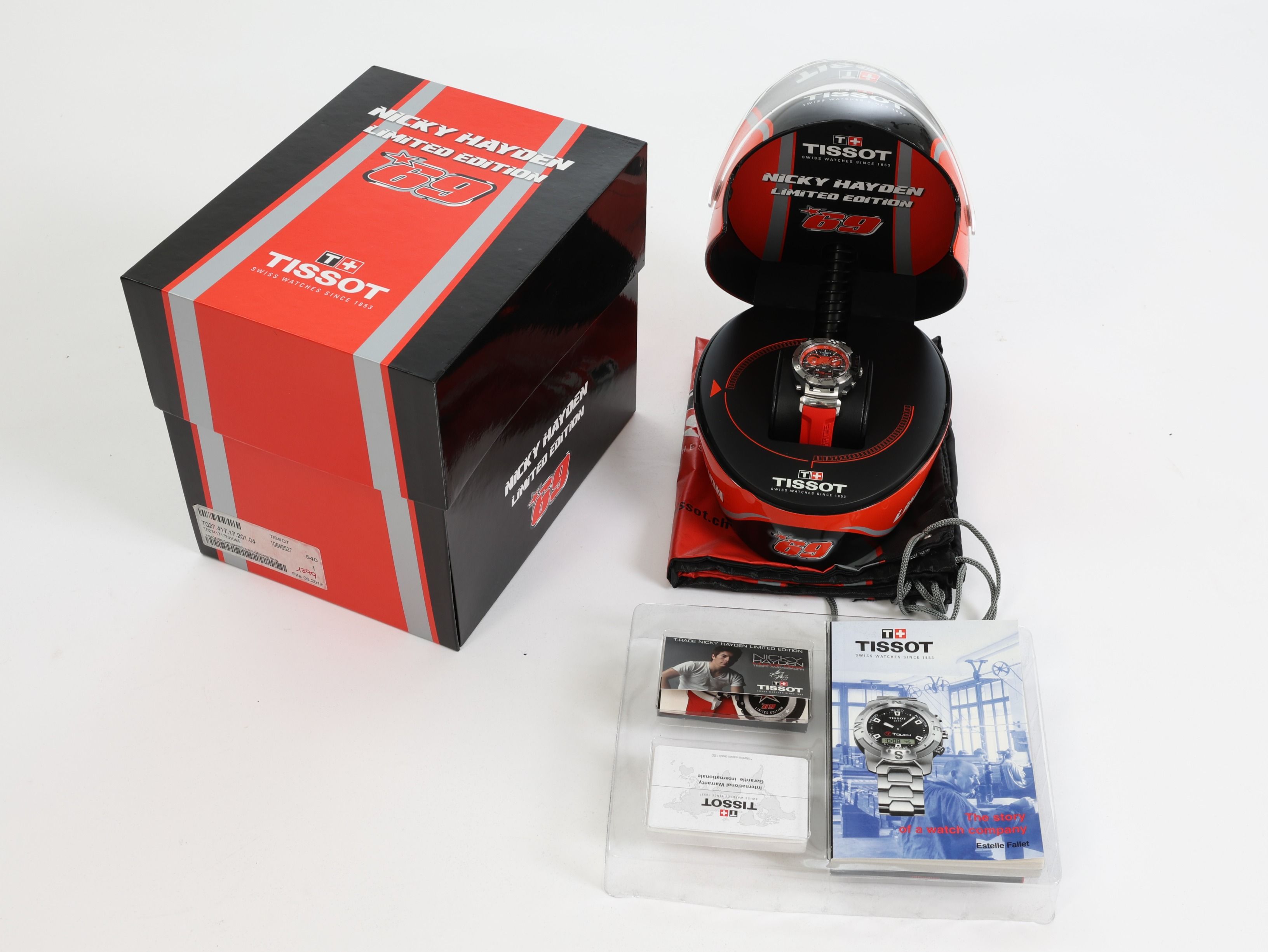 Bonhams Cars : A limited edition Nicky Hayden Tissot watch set, 2009 ...
