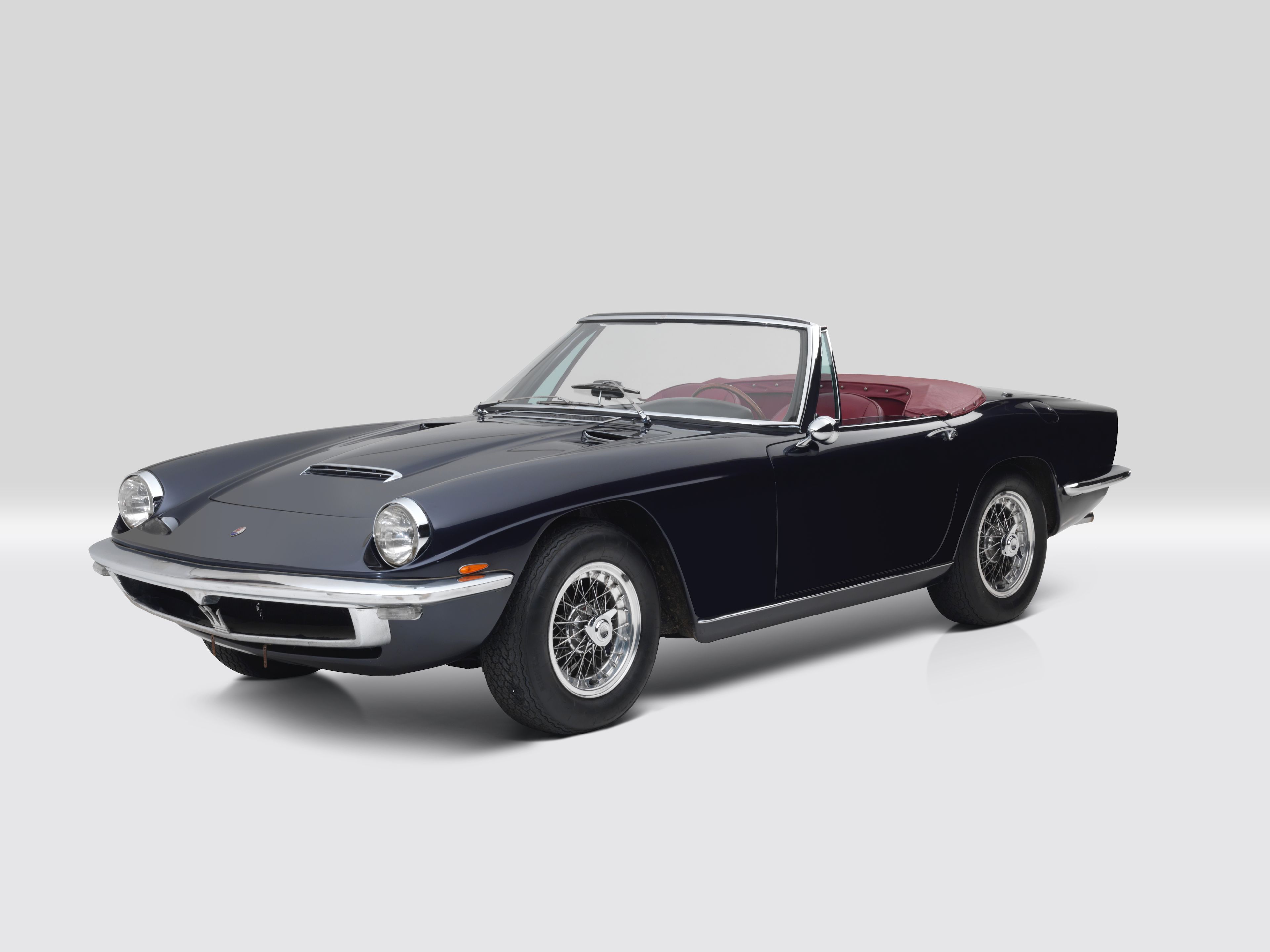 Bonhams Cars : 1967 Maserati Mistral 4000 Spyder with Hardtop Chassis ...