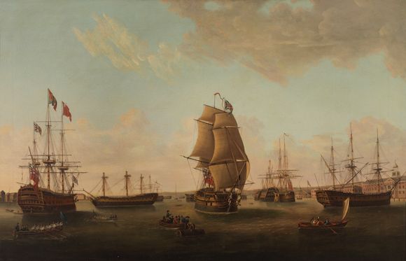 Bonhams : Attributed to Thomas Elliott (British, fl.1790-c.1800) A 74 ...