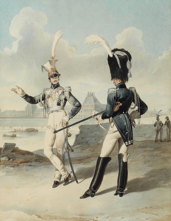 Bonhams : Denis Dighton (London 1792-1827 Saint-Servant) Officer of the ...