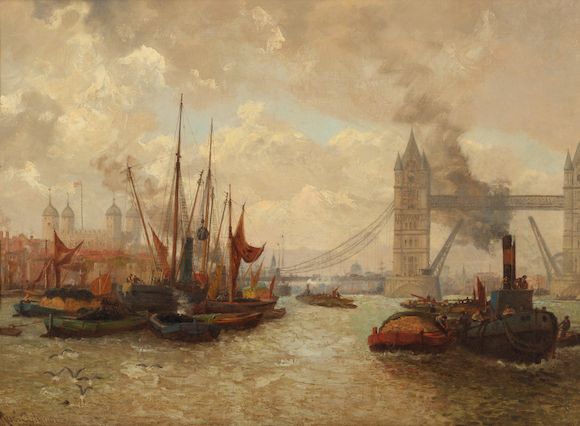 Bonhams : Rubens Arthur Moore (British, active 1881-circa 1933) A pair ...