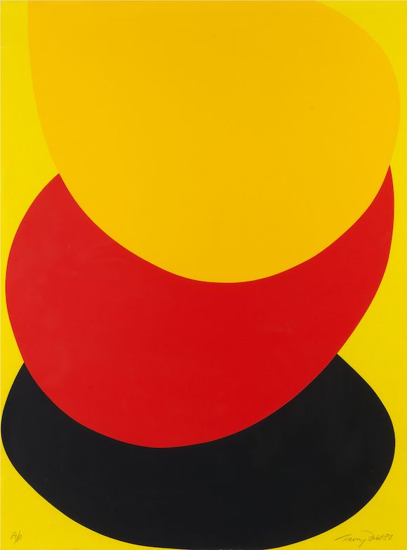 Bonhams : Sir Terry Frost R.A. (British, 1915-2003) Suspended Red ...