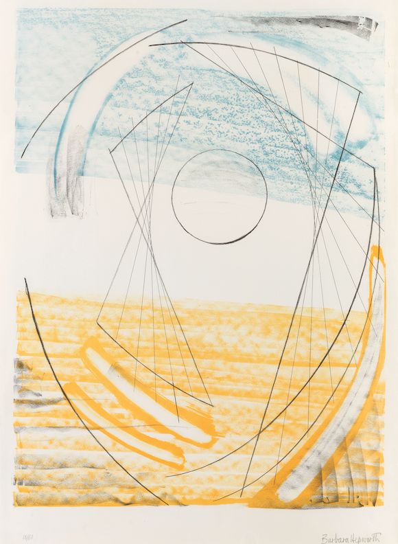 Bonhams : Dame Barbara Hepworth (British, 1903-1975) Porthmeor, from ...
