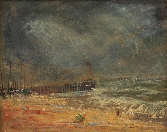 Bonhams : Circle of John Constable R.A. (Suffolk 1776-1837 Hampstead) A ...