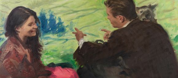Bonhams : Howard Morgan (British, 1949-2020) And Talked to a Girl of My ...