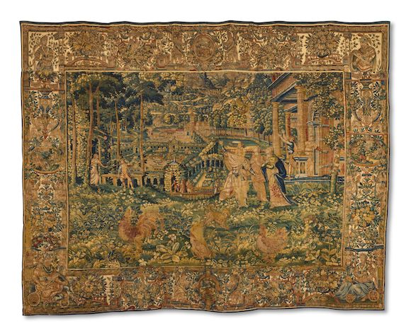 Bonhams : A late 16th/early 17th century Brussels tapestry Allegorical of one of The Planets ...