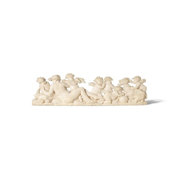 Bonhams Cornette de Saint Cyr : Frise sculptée en ivoire représentant ...