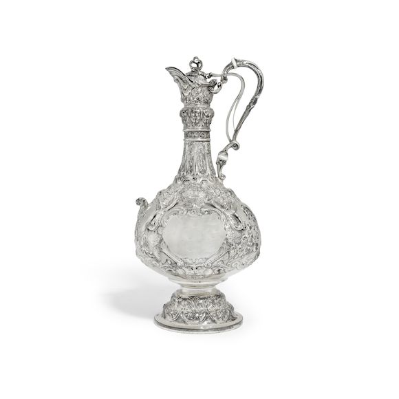 Bonhams : A Victorian silver 'Armada' ewer Walter & John Barnard ...