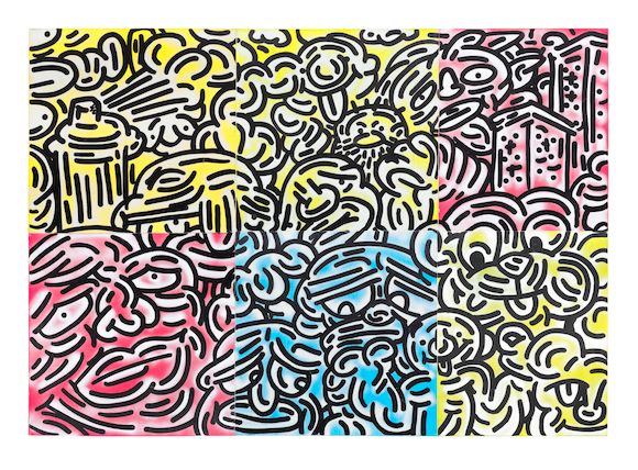 Bonhams : Olaolu "Slawn" Akeredolu-Ale (Nigerian, born 2000) Untitled ...