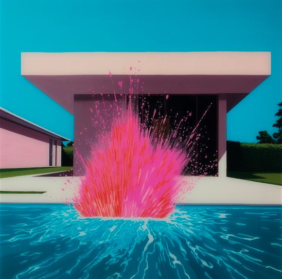Bonhams Cornette de Saint Cyr : RICHARD PRINCE (born 1994) Splash Verre ...