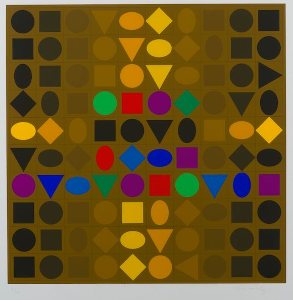 Bonhams Cornette de Saint Cyr : Victor VASARELY (1906-1997) Sorbonne ...
