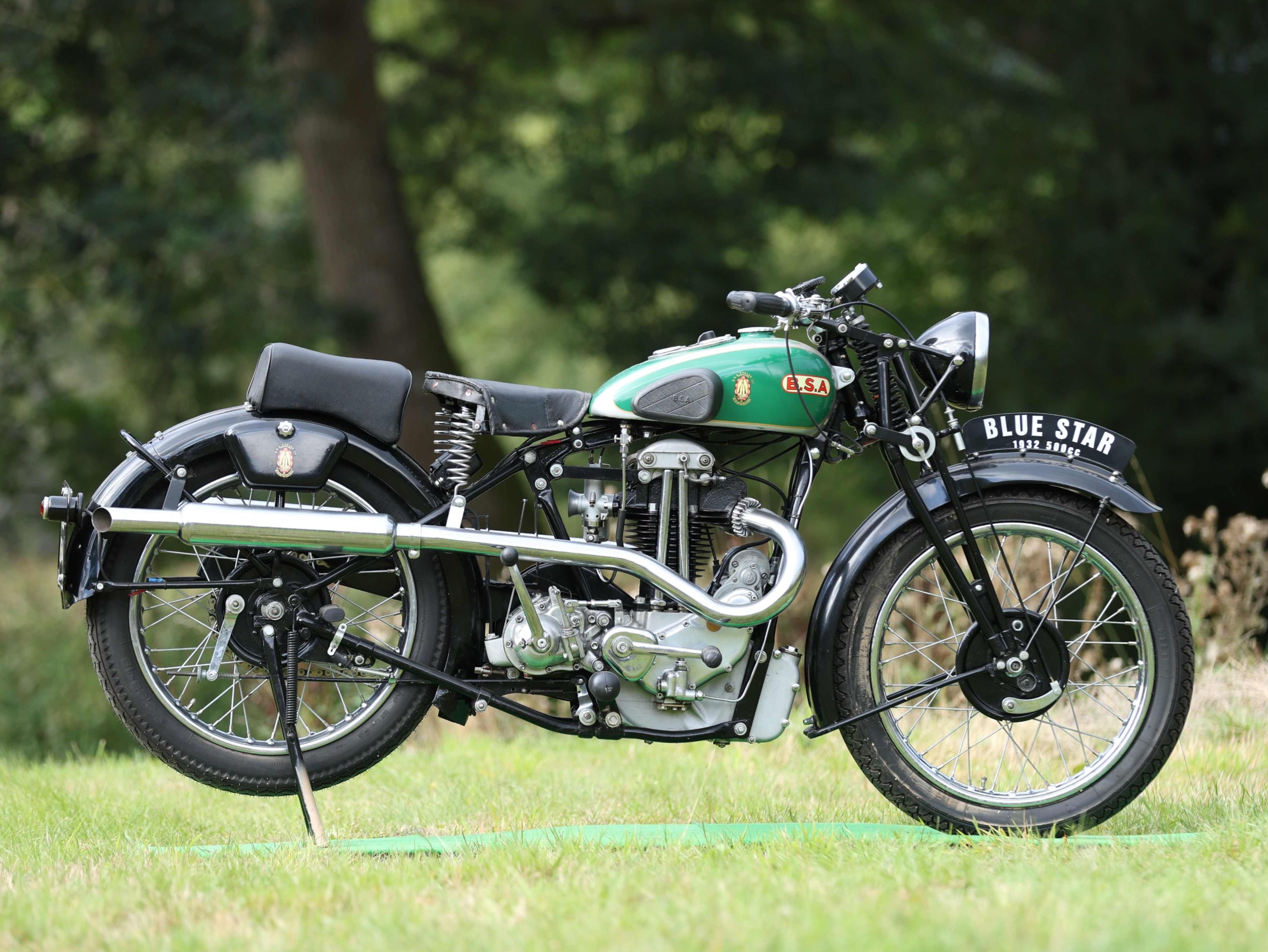 Bonhams Cars : 1932 BSA 499cc Blue Star Frame no. A5.1465 (see text ...