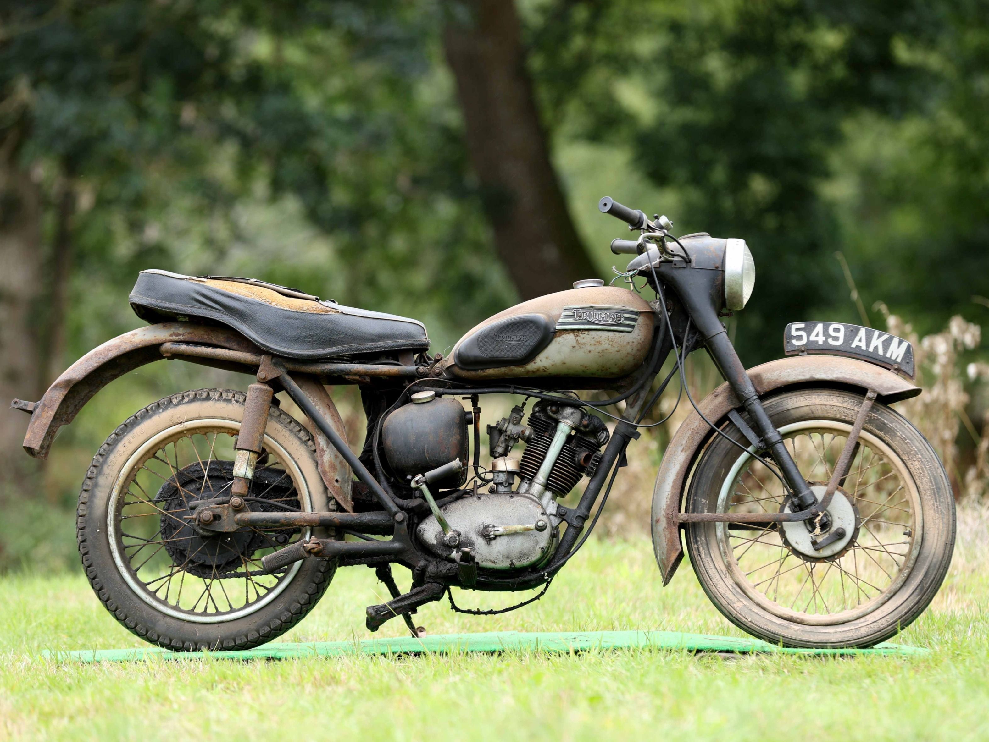 Bonhams Cars : 1957 Triumph 199cc Tiger Cub Project Frame no. T32104 ...