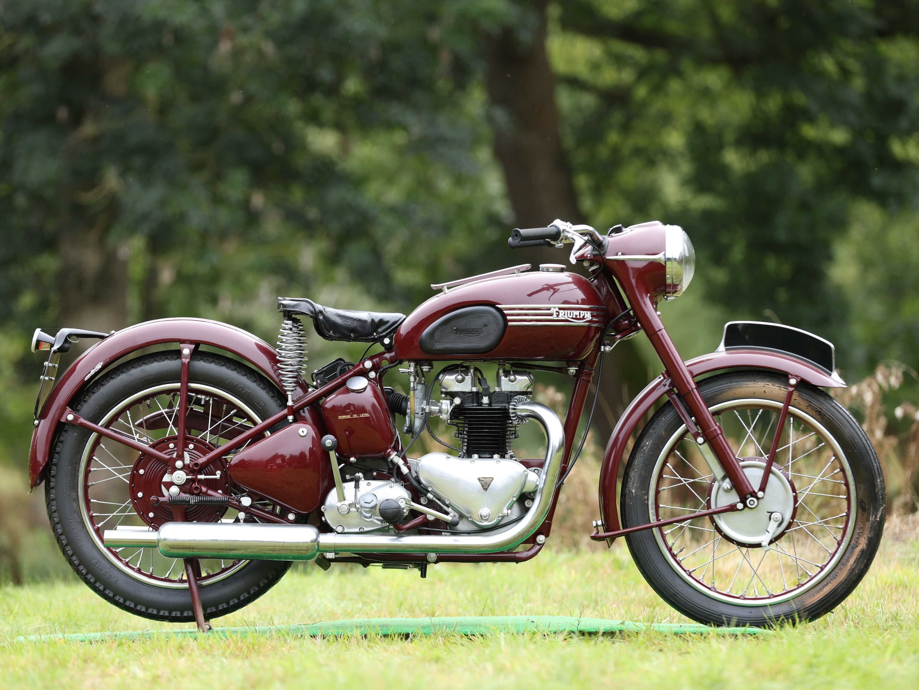 Bonhams Cars : 1951 Triumph 498cc Speed Twin Frame no. 4553NA Engine no ...