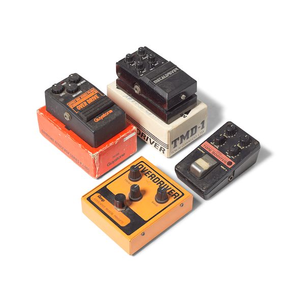Bonhams : Rory Gallagher: Four Various Guitar Effects Units, boxes 6in ...