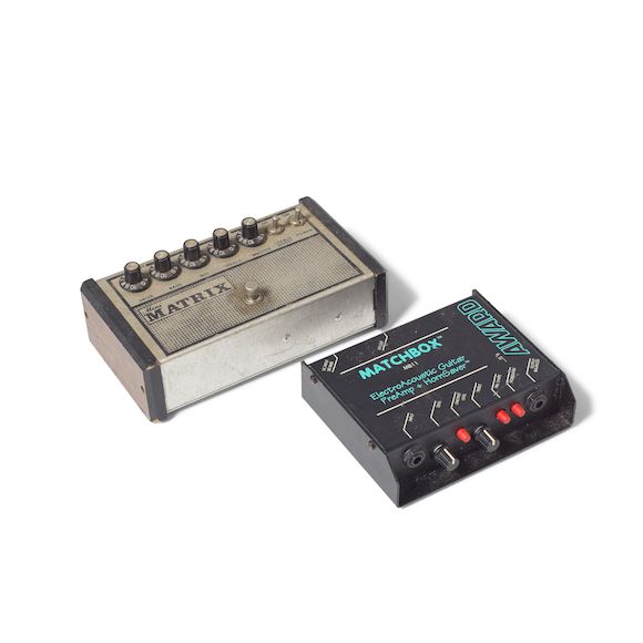 Bonhams : Rory Gallagher: Two Guitar Effects Units, the larger 8 1/4in ...