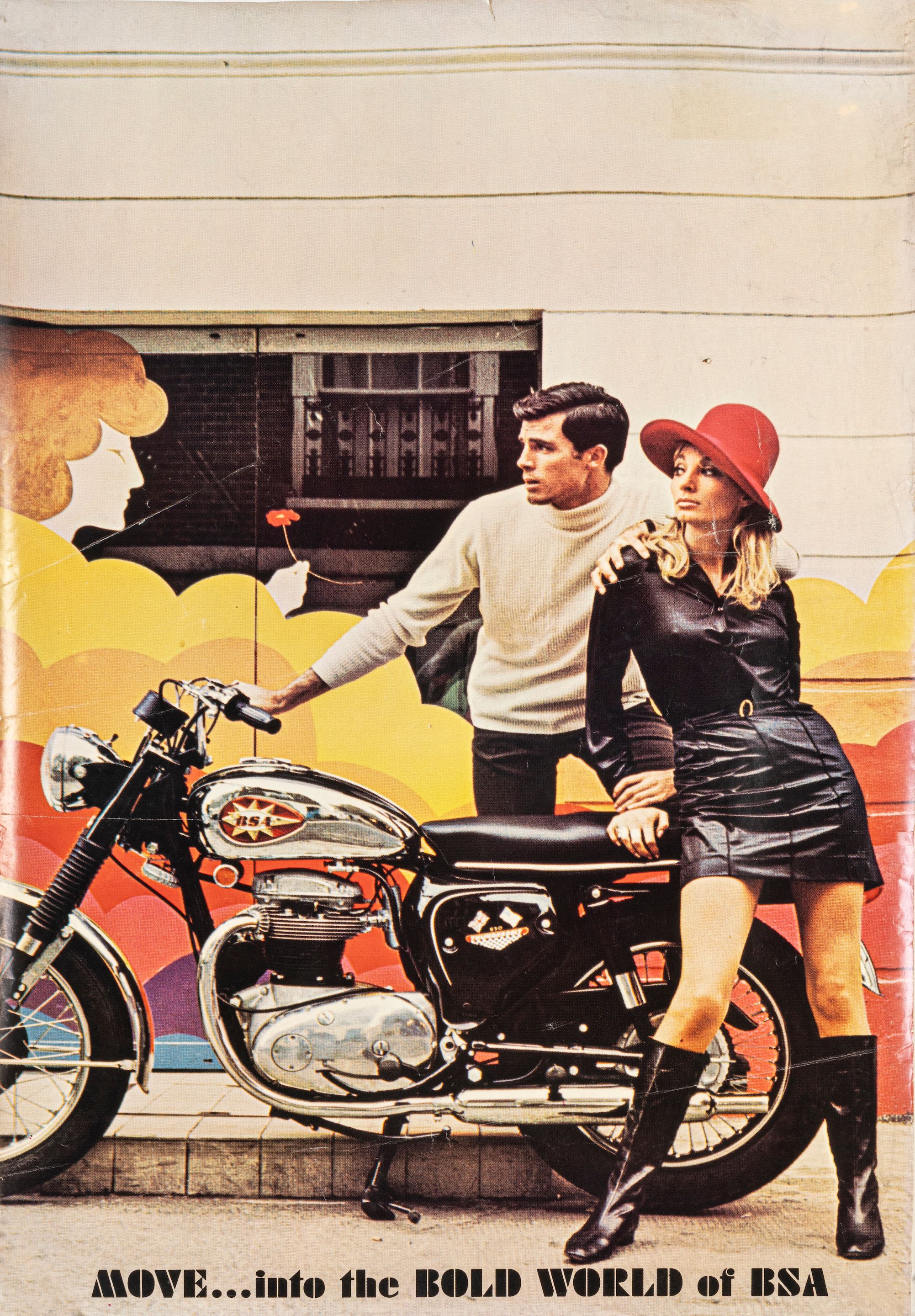 Bonhams Cars : A rare and original BSA advertising poster