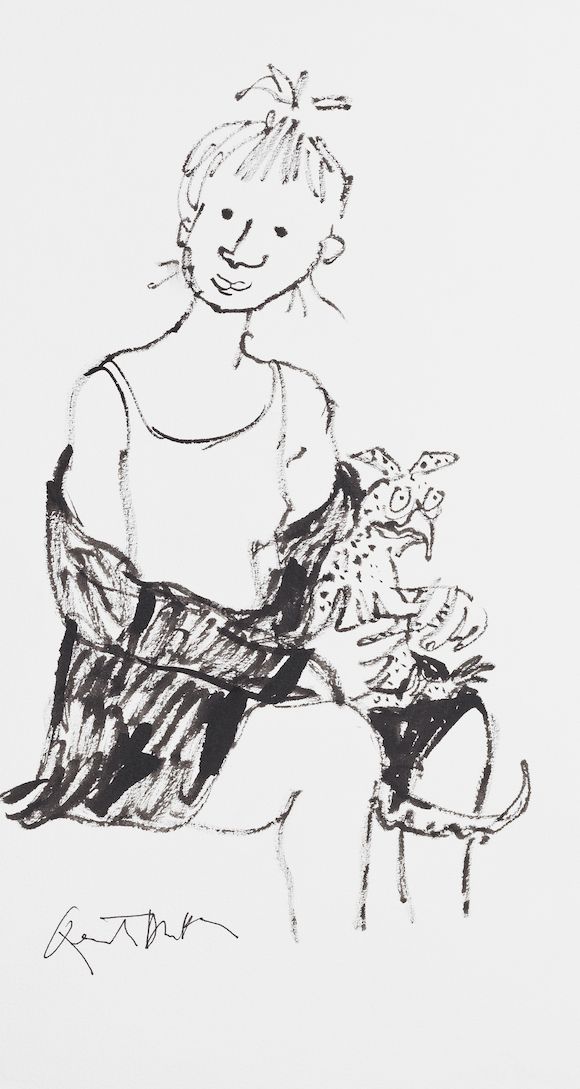 Bonhams : Sir Quentin Blake (British, born 1932) Women and Strange ...