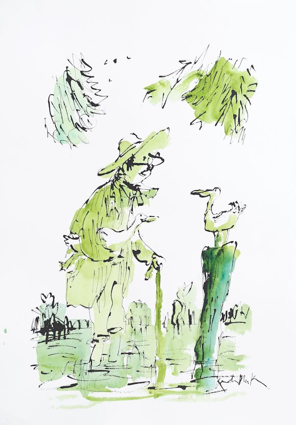 Bonhams : Sir Quentin Blake (British, born 1932) Our Friends in the ...