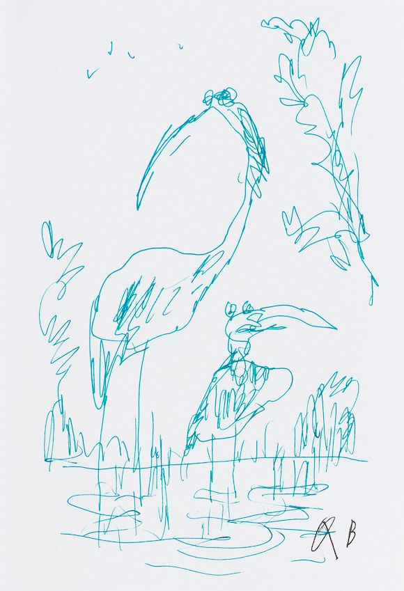 Bonhams : Sir Quentin Blake (British, born 1932) Feathered & Four ...