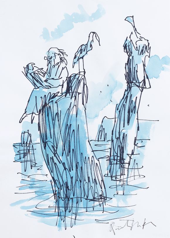 Bonhams : Sir Quentin Blake (British, born 1932) Sages and their ...