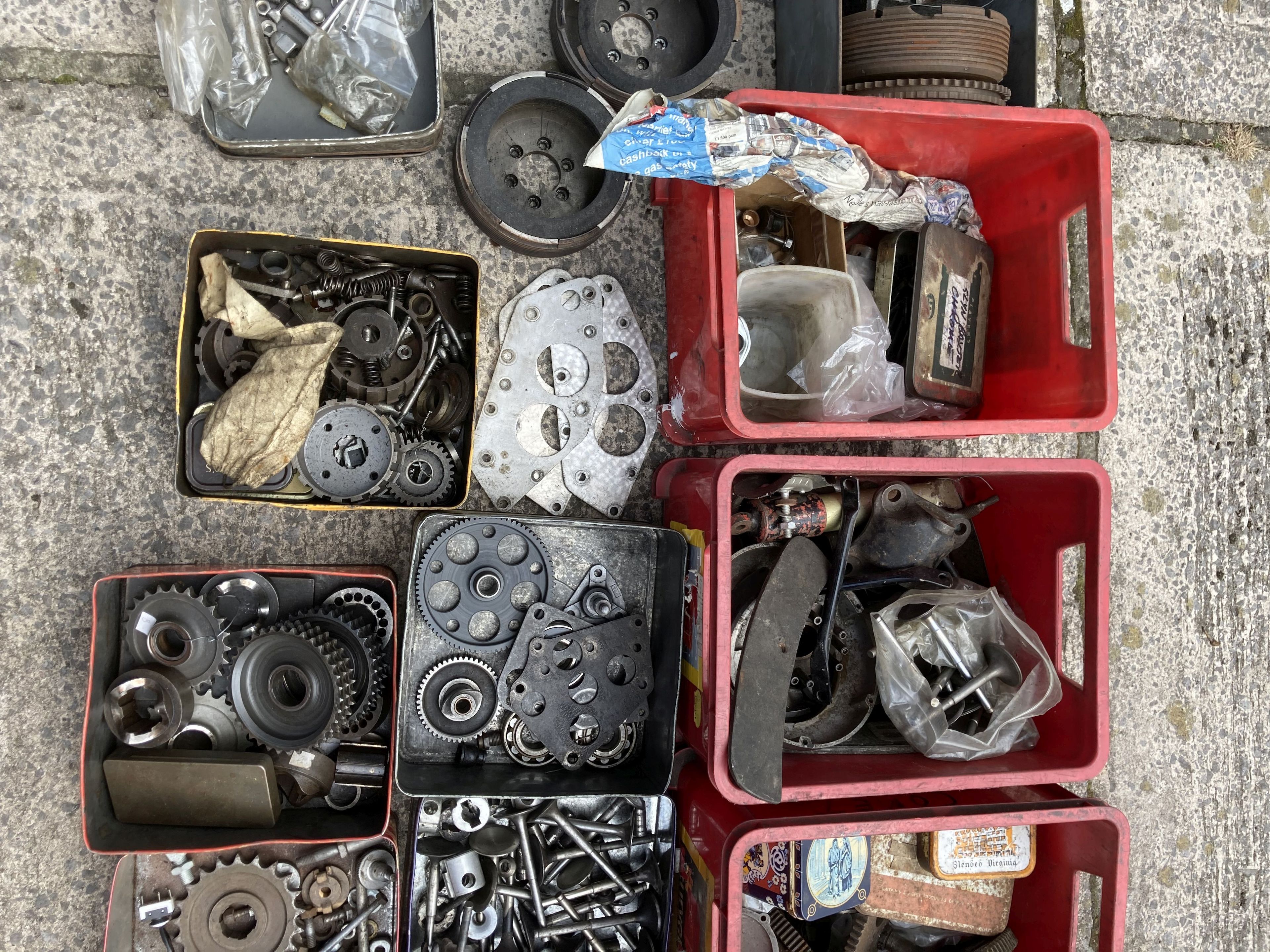 Bonhams Cars : A quantity of Vincent engine and clutch parts ((Qty))