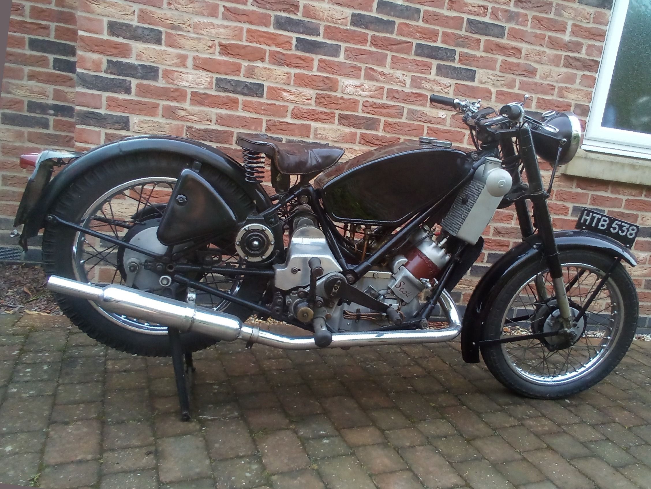 Bonhams Cars : 1947 Scott 596cc Flying Squirrel Frame no. 4754 Engine ...