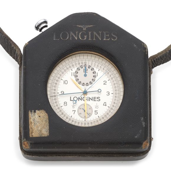 Bonhams Cornette de Saint Cyr : Longines. A rare and unusual stainless ...