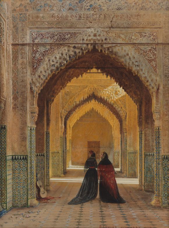 Bonhams : Henry Stanier (British, 1847-1892) The Alhambra