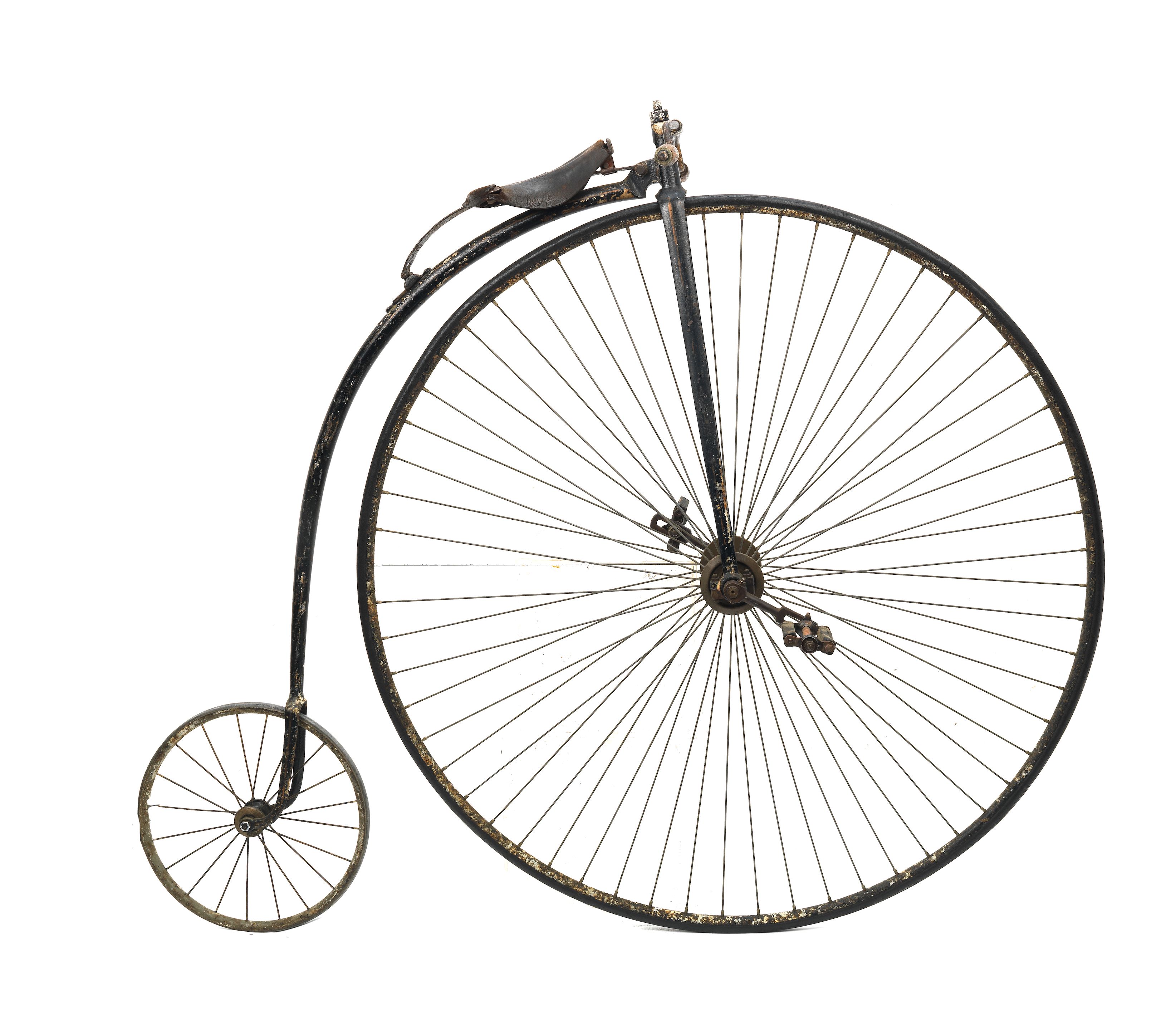 Bonhams Cars : A 48 inch Ordinary bicycle, Circa 1880,