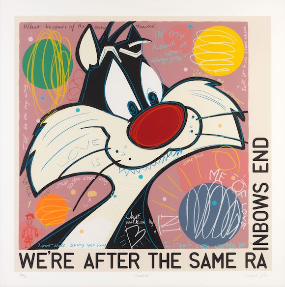 Bonhams : David Spiller (British, 1942-2018) Sylvester Rainbows end ...