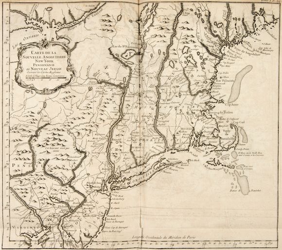 Bonhams : BELLIN (JACQUES NICOLAS) Le petit atlas maritime. Recueil de ...