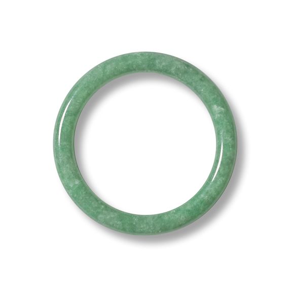 Bonhams : A JADEITE BANGLE 20th century