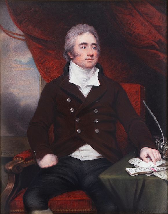Bonhams : Henry Bone R.A. (British, 1755-1834) Robert, 4th Earl of ...